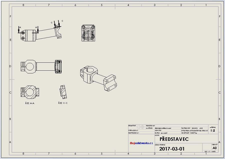 Jak Zm nit Form t Listu Ve V kresu M jSolidworks cz