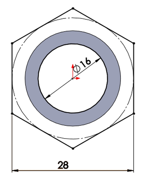 Klikový mechanizmus: Ojniční šroub a matice - MůjSolidworks.cz
