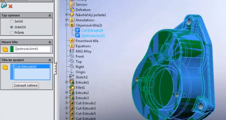 Štítek: SOLIDWORKS Defeature - MůjSolidworks.cz