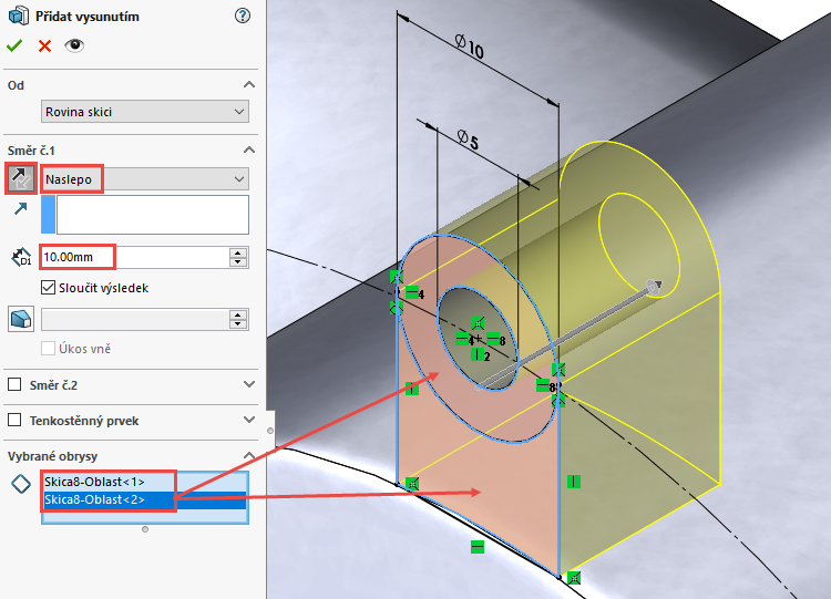 Příklad k procvičení pro začátečníky #5: Modelování - MůjSolidworks.cz